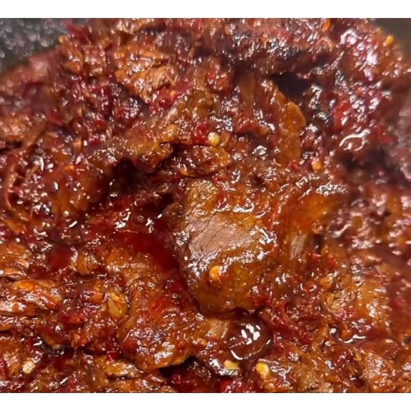 DAGING DENDENG BERAPI ! KOYAK TERUS NGAP ( ready to eat ) 160 gram ...