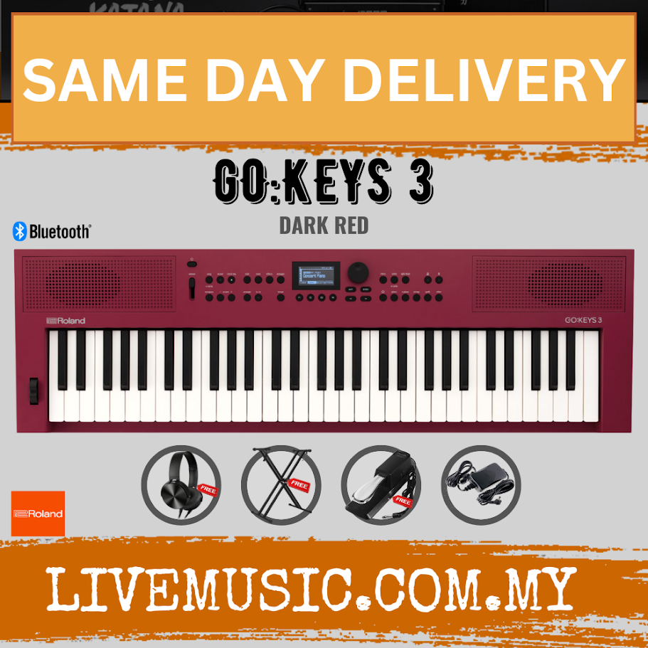 Roland GO KEYS - 61 Keys Music Creation Keyboard With Adapter ( GO-61K ...
