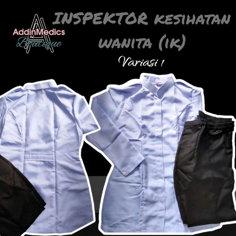 uniform inspektor kesihatan wanita kkm addinmedics | Shopee Malaysia