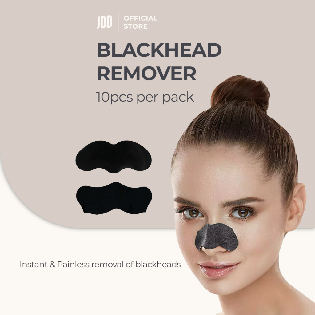10pcs Peel Off Blackhead Mask Whitehead Nose Pore Strips Black Head