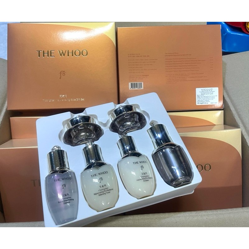 [ WHOO ] The history of Whoo Cheongidan Rejuvenating 6pcs Gift Set ...