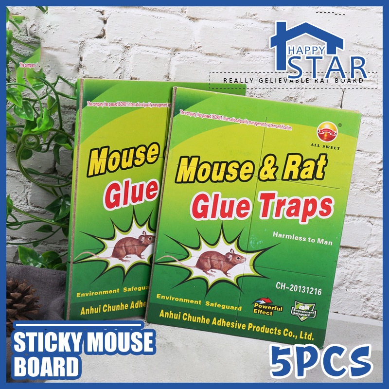 5PCS/10PCS Wenbo Mouse & Rat Sticky Glue Trap Boards for Pest Control ...