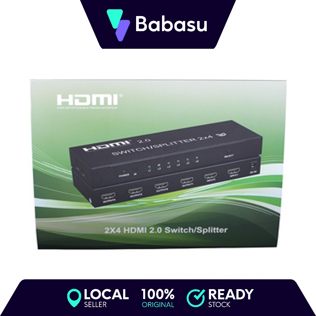 High Definition Multimedia Interface Splitter Switch 2 in 4 out with ...