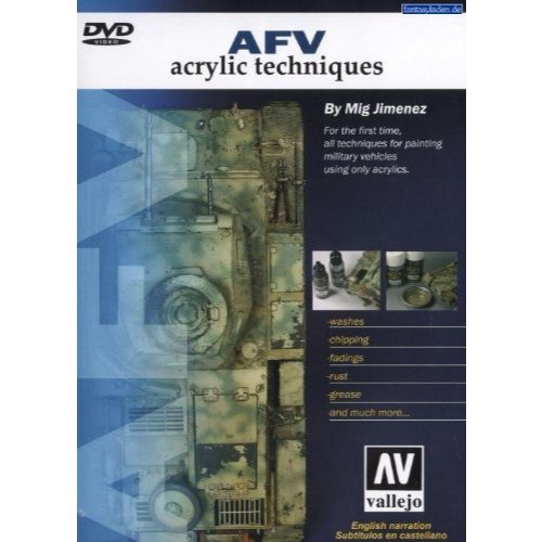 Vallejo 75000 AFV Acrylic Techniques (DVD movie) | Shopee Malaysia