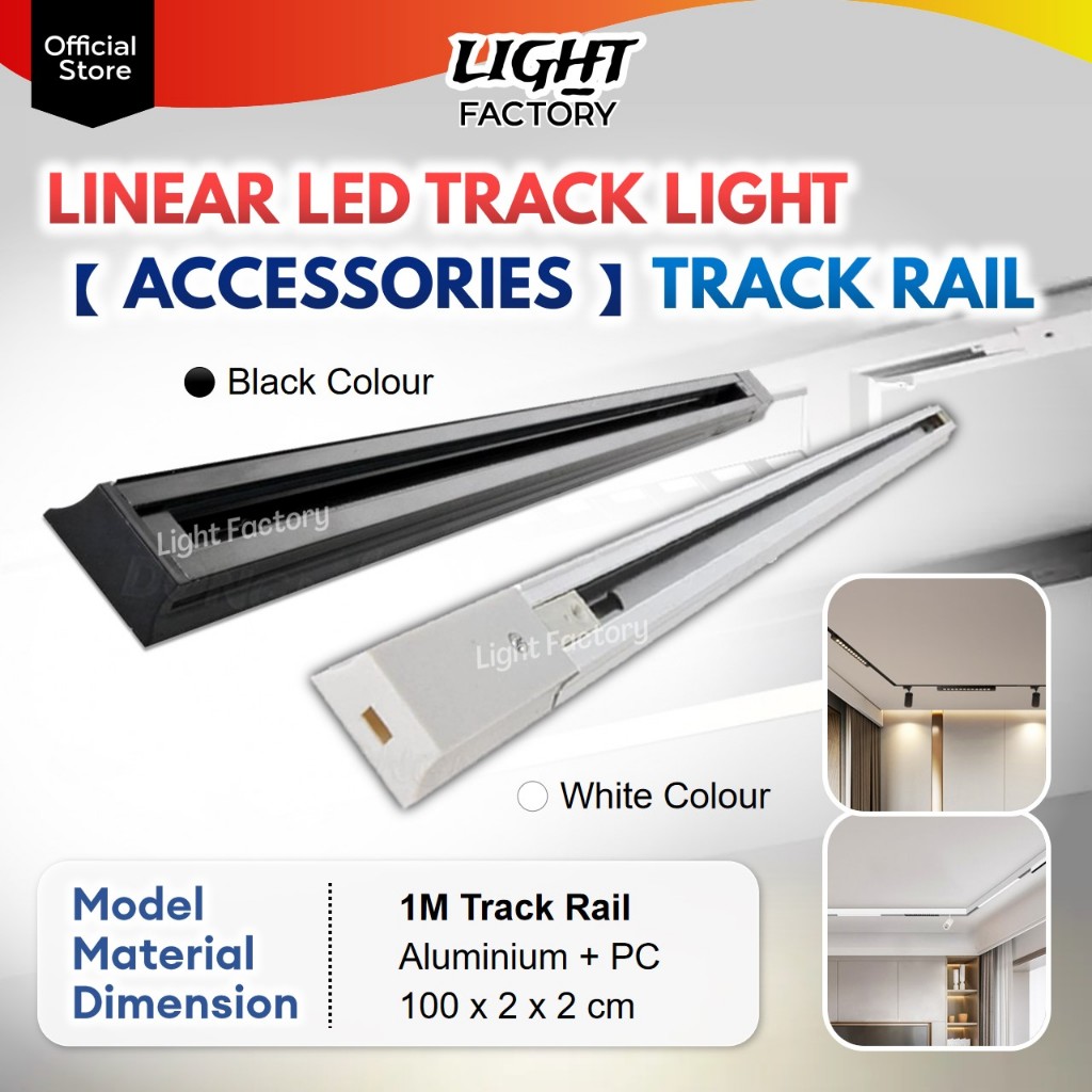 🔥NEW🔥Linear Led Track Light 10W 20W 30W Spotlight LED 1 Meter Track ...