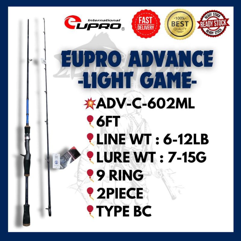 💥 ROD EUPRO ADVANCE - LIGHT GAME - 💥 | Shopee Malaysia