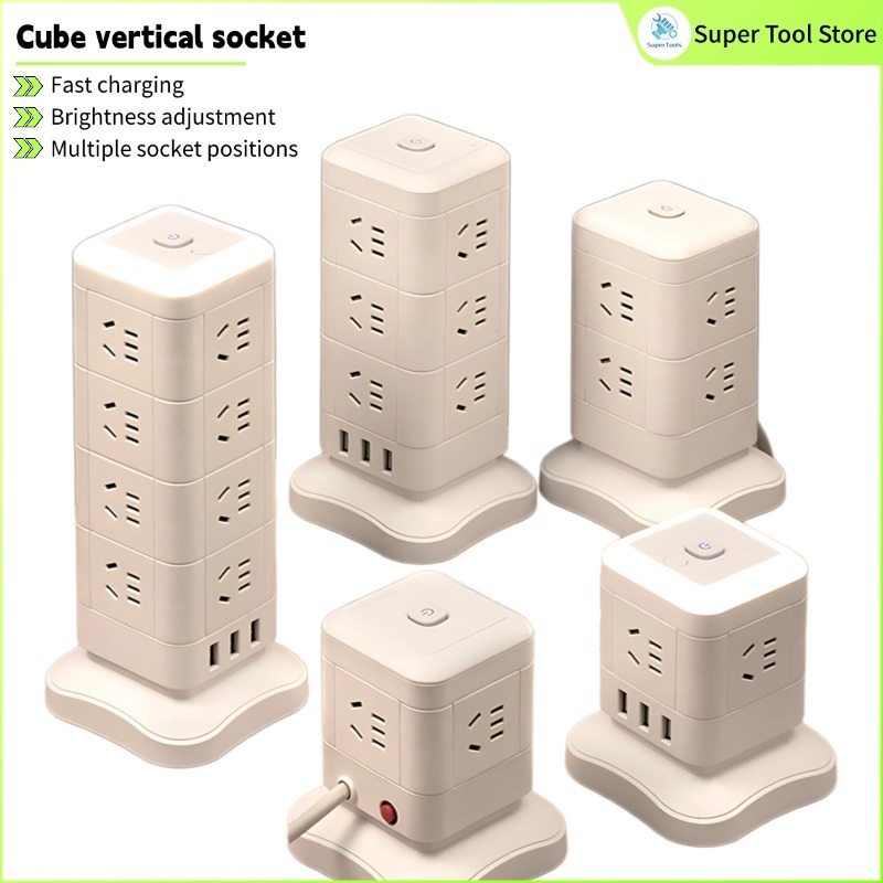 Rubik's cube vertical socket USB stereo plug intelligent mini ...