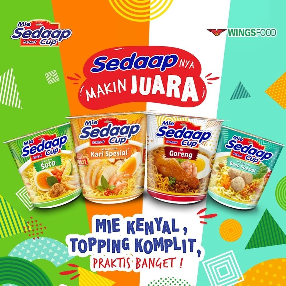 MIE SEDAAP CUP SOTO/ KOREA SPICY CHICKEN / BASO SPECIAL /MI GORENG ...