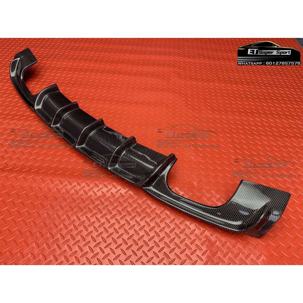 BMW F30 320i 328i 330i M-Performance Rear Diffuser Carbon Quad Exhaust ...