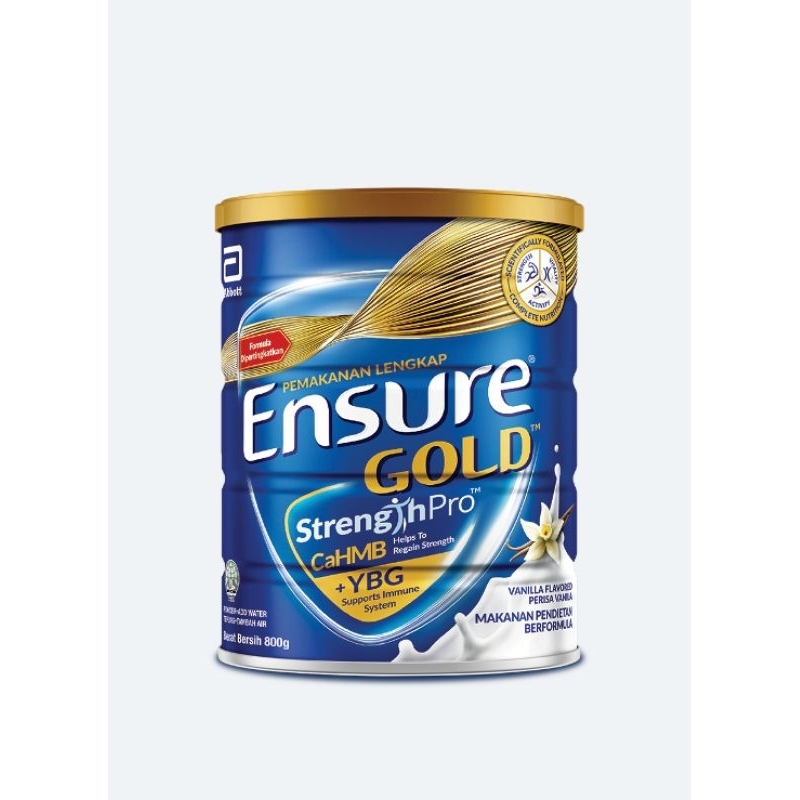 Ensure Gold Vanilla / Wheat / almond 800g or 400g Adult nutritional ...
