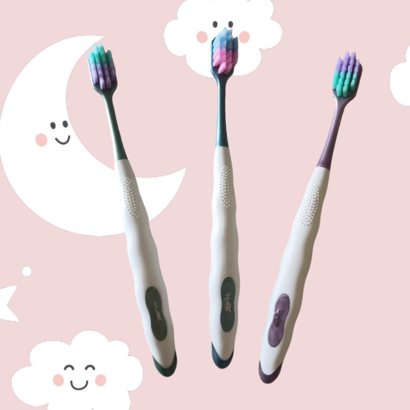 Eazy Comfort Toothbrush 3 In 1 Softbrush | Shopee Malaysia