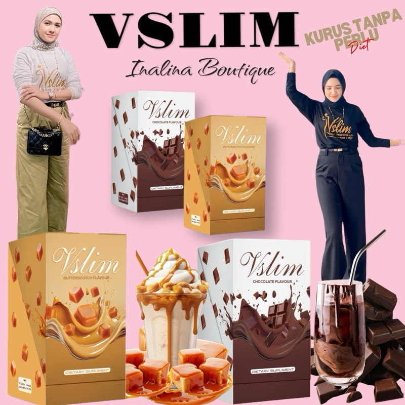 VSLIM READY STOCK BUTTERSCOTH & CHOCOLATE ORIGINAL HQ | Shopee Malaysia