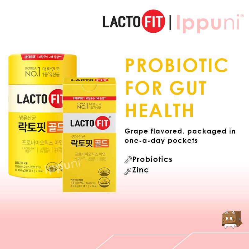 LactoFit Probiotic Gold 40g(2gx20pcs) / 100g(2gx50pcs) | Shopee Malaysia