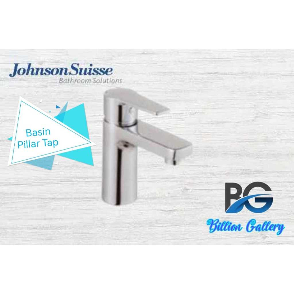 Johnson Suisse Misano/Turin/Felino Basin Pillar Tap Water Tap Bathroom ...
