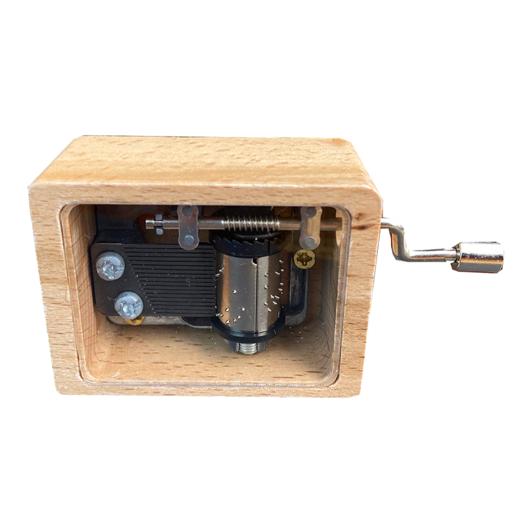 Wooden Hand Crank Music Box | Shopee Malaysia