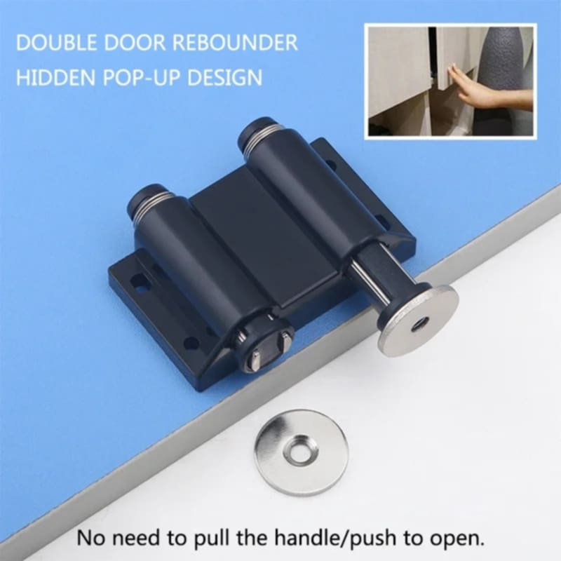 Cabinet Double Magnetic Catcher Push To Open | Shopee Malaysia