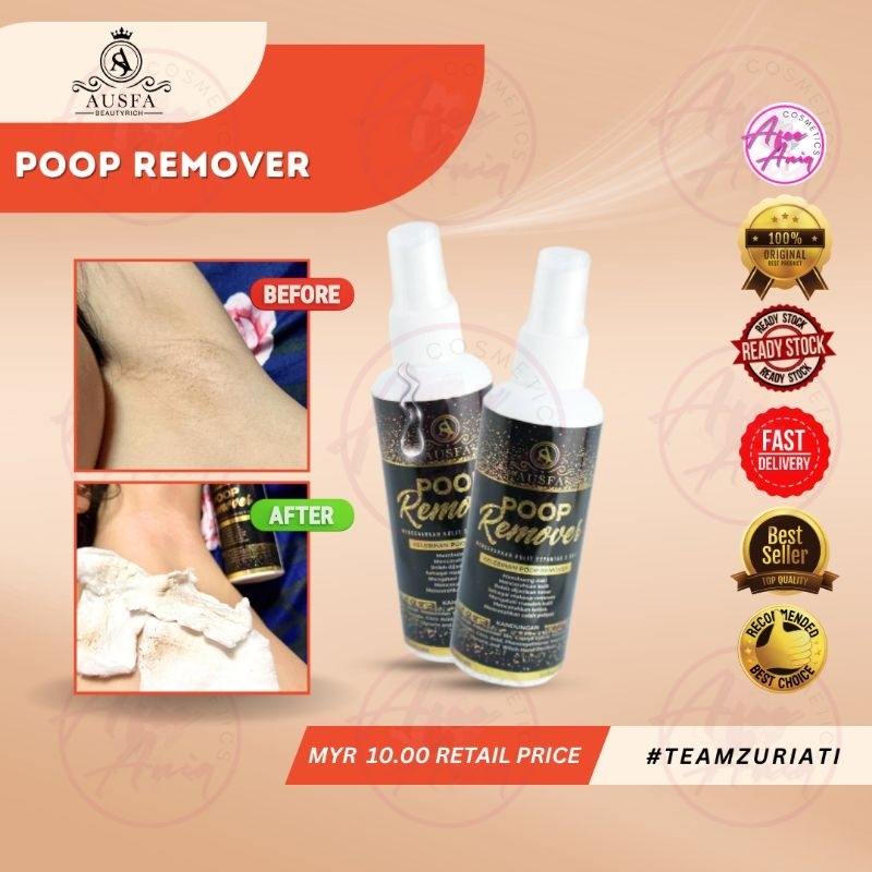 🔥POOP REMOVER by Ausfa BeautyRich ORIGINALLL HQ | Shopee Malaysia