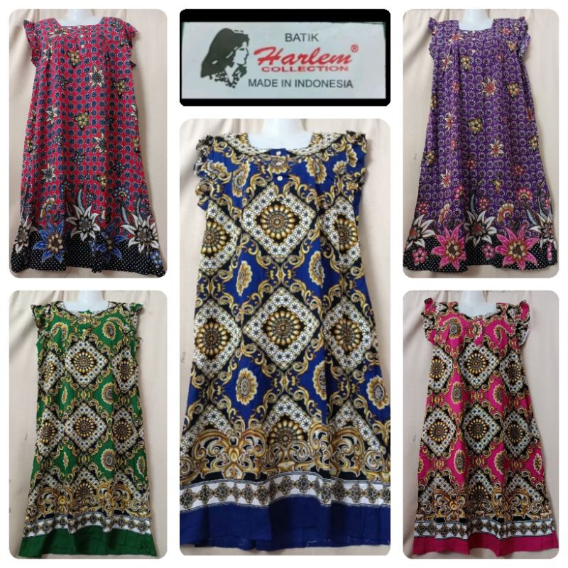 HS (Size XL) (Hanlem) Baju Tidur Batik/Baju Batik | Batik Night Dress ...