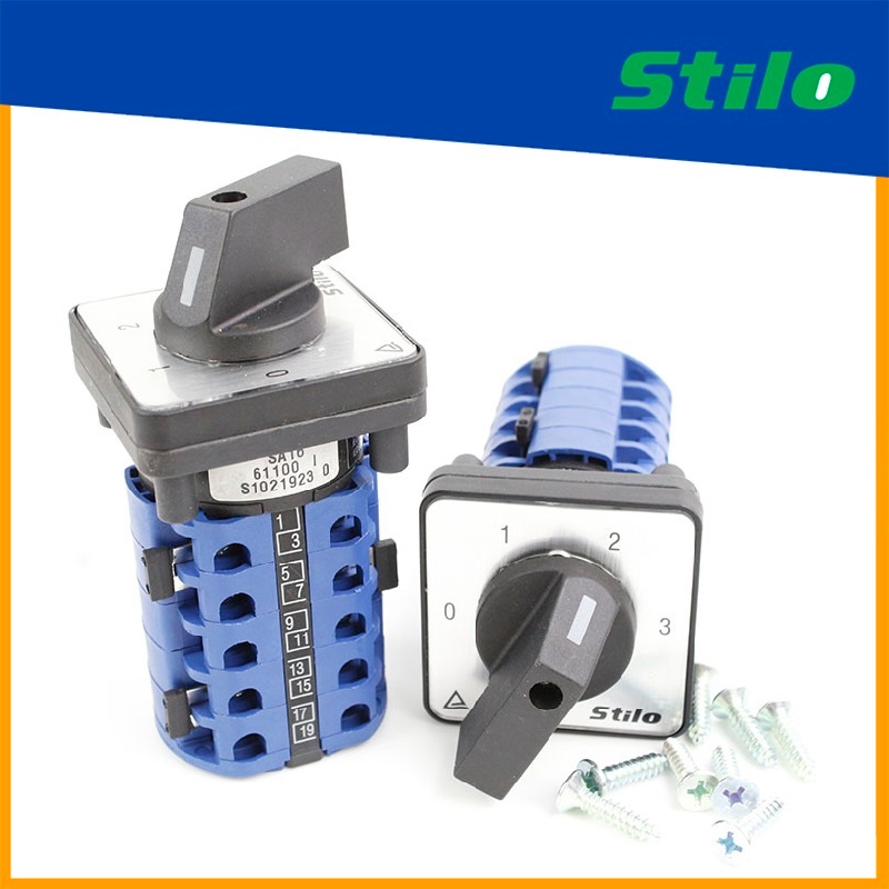 STILO 0.1.2.3 16A 3 POLE Selector Switch STILO ROTARY CAM SWITCH STL ...
