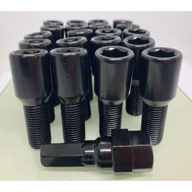 McWheel Allen Key Head Lug Bolt Cone Seat M14 x1.5 Thread length 28 mm ...