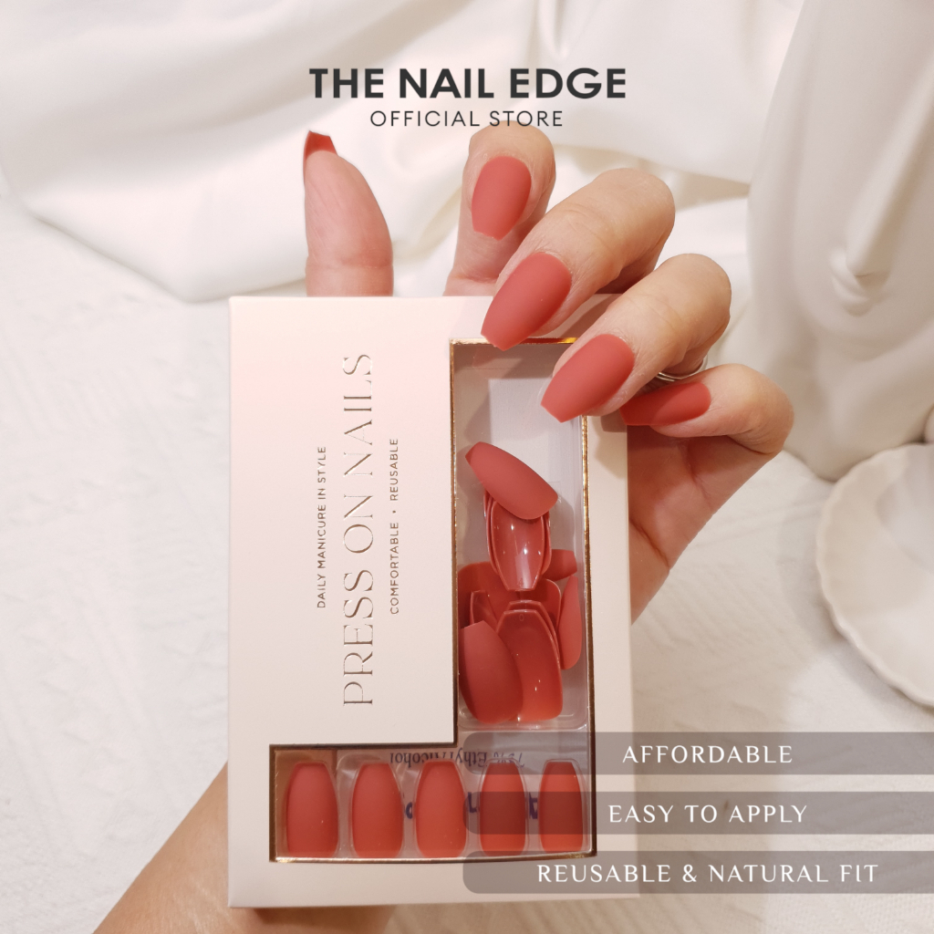 24pcs Press On Nails (2) - 24 Designs Raya Kuku Palsu Fake Nails FREE ...