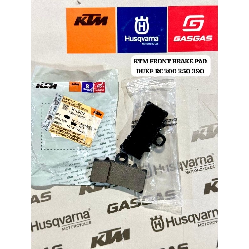 KTM BRAKE PADS FRONT REAR DUKE RC ADVENTURE 200 250 390 | Shopee Malaysia