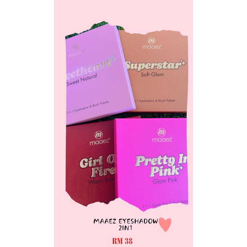 Maaez eyeshadow 2in1 | Shopee Malaysia