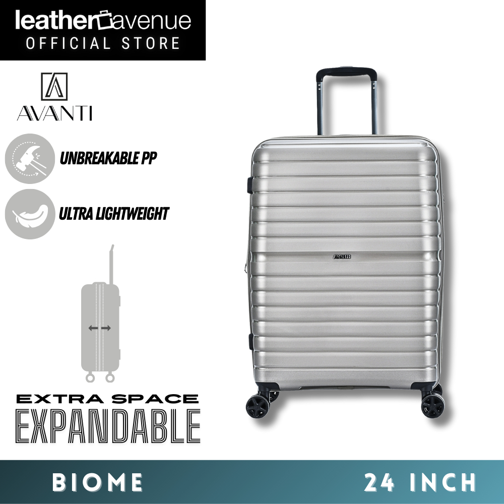 AVANTI BIOME 【24 INCH】 Unbreakable Ultra-Lightweight EXPANDABLE Luggage ...