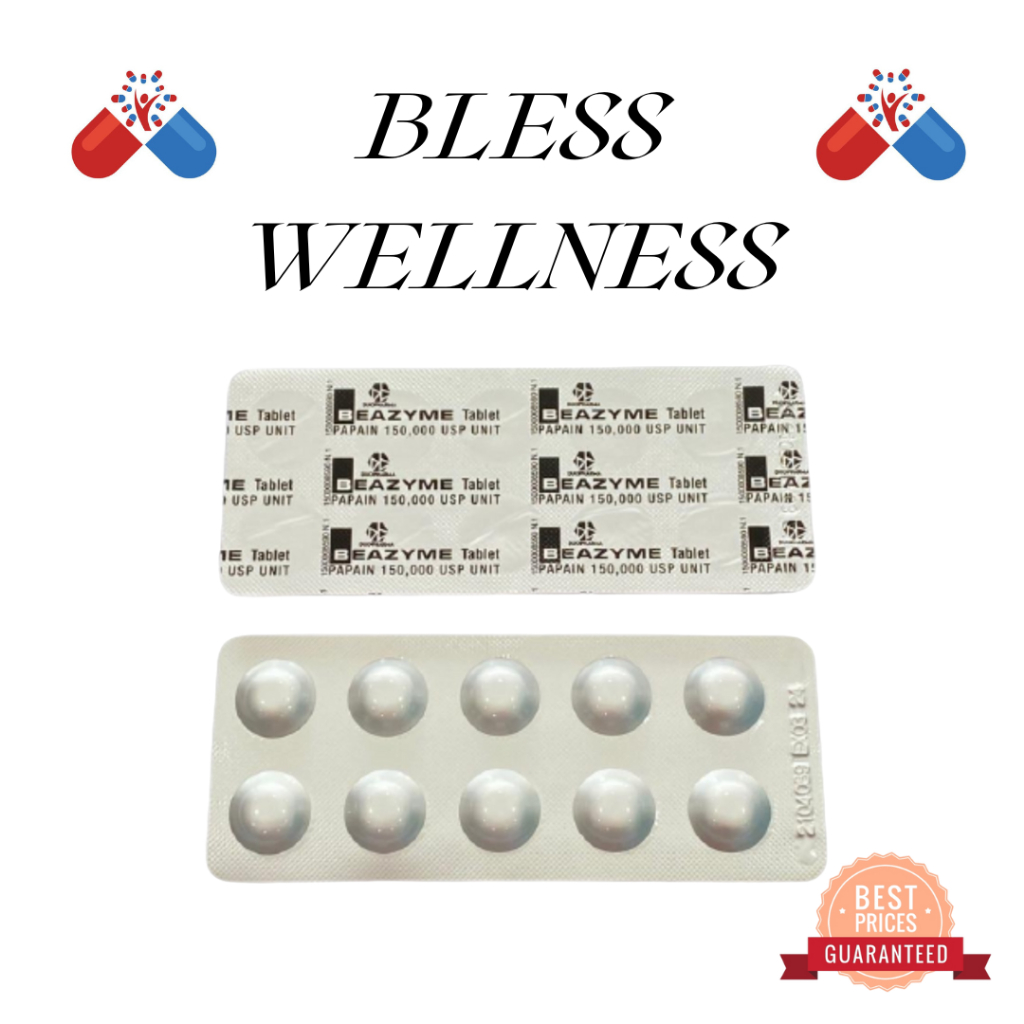 BEAZYME TABLET UNIT 20S 2STRIP (SURUT BENGKAK) | Shopee Malaysia