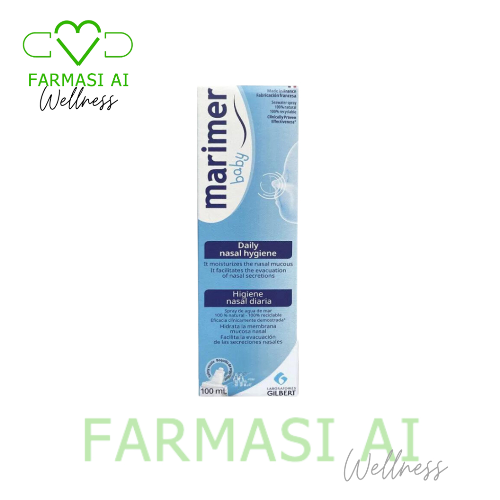Marimer Baby Isotonic Nasal Spray 100ml (Exp: 01/2025) | Shopee Malaysia