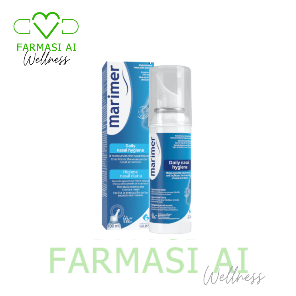 Marimer Isotonic Nasal Spray 100ml (Exp: 11/2025) | Shopee Malaysia