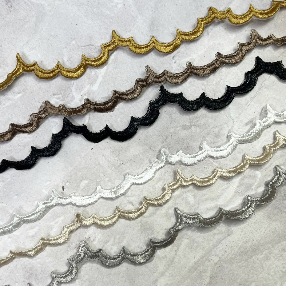 Lace Sulam Biku Iron On, Lace Sulam Biku Tampal 5175 | Shopee Malaysia