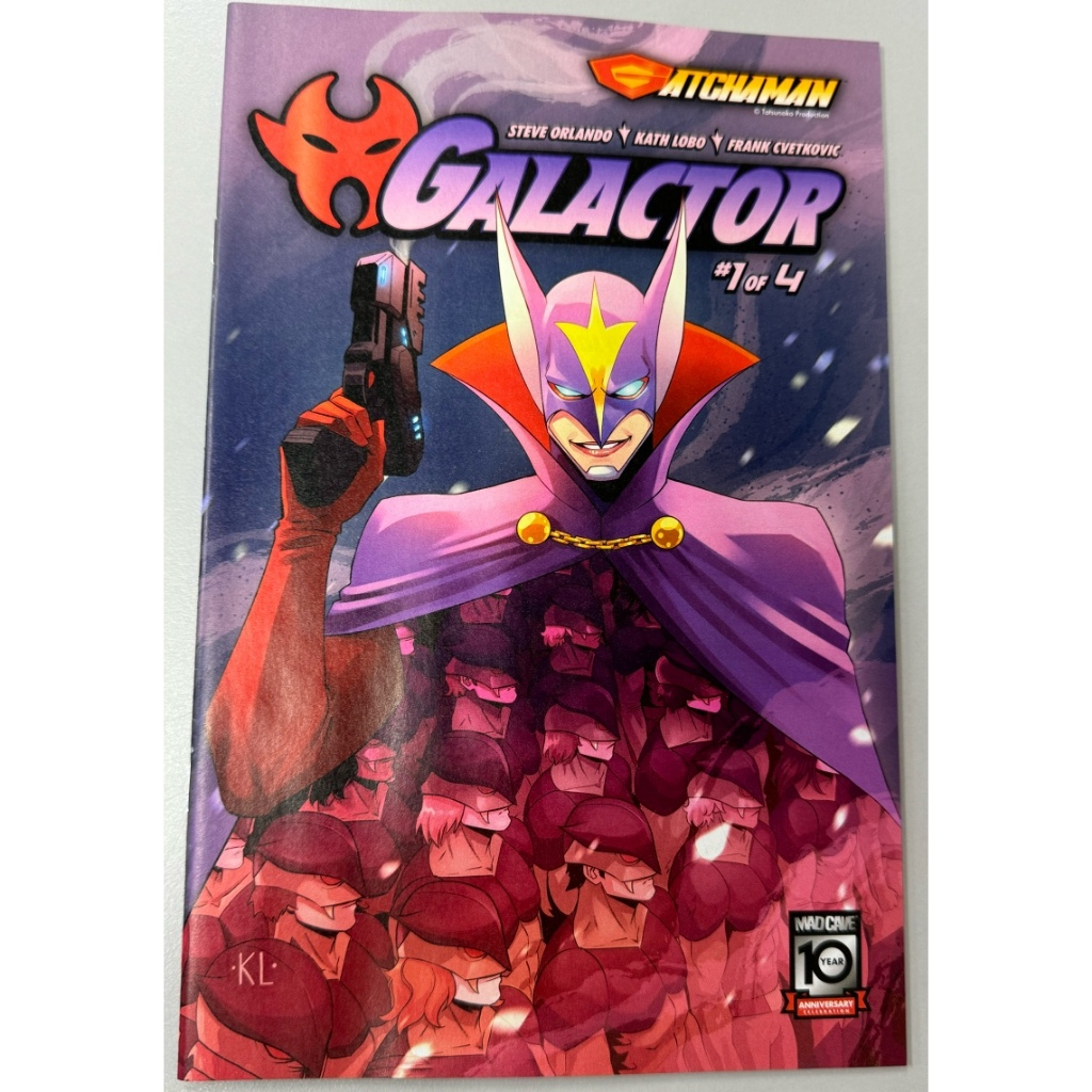Gatchaman: Galactor #1 - MAD CAVE STUDIOS - Comic Book - Original ...