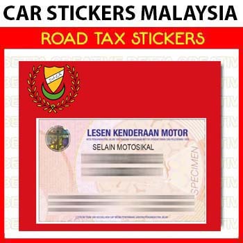 New Roadtax Holder 2024 sticker - Kedah Flag Car Sticker RT Flag ...