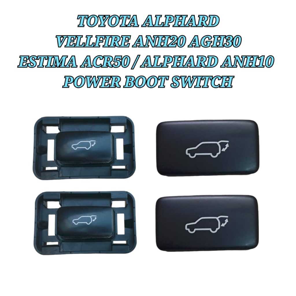 🇯🇵🇯🇵 Rear Bonnet Switch / Suis Bonet Belakang Toyota Alphard Vellfire ...
