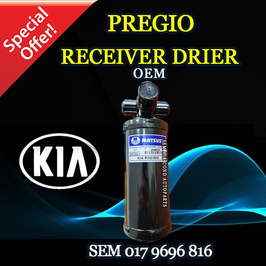KIA PREGIO NEW OEM RECEIVER DRIER/ FILTER DRYER (CAR AIRCOND SYSTEM ...