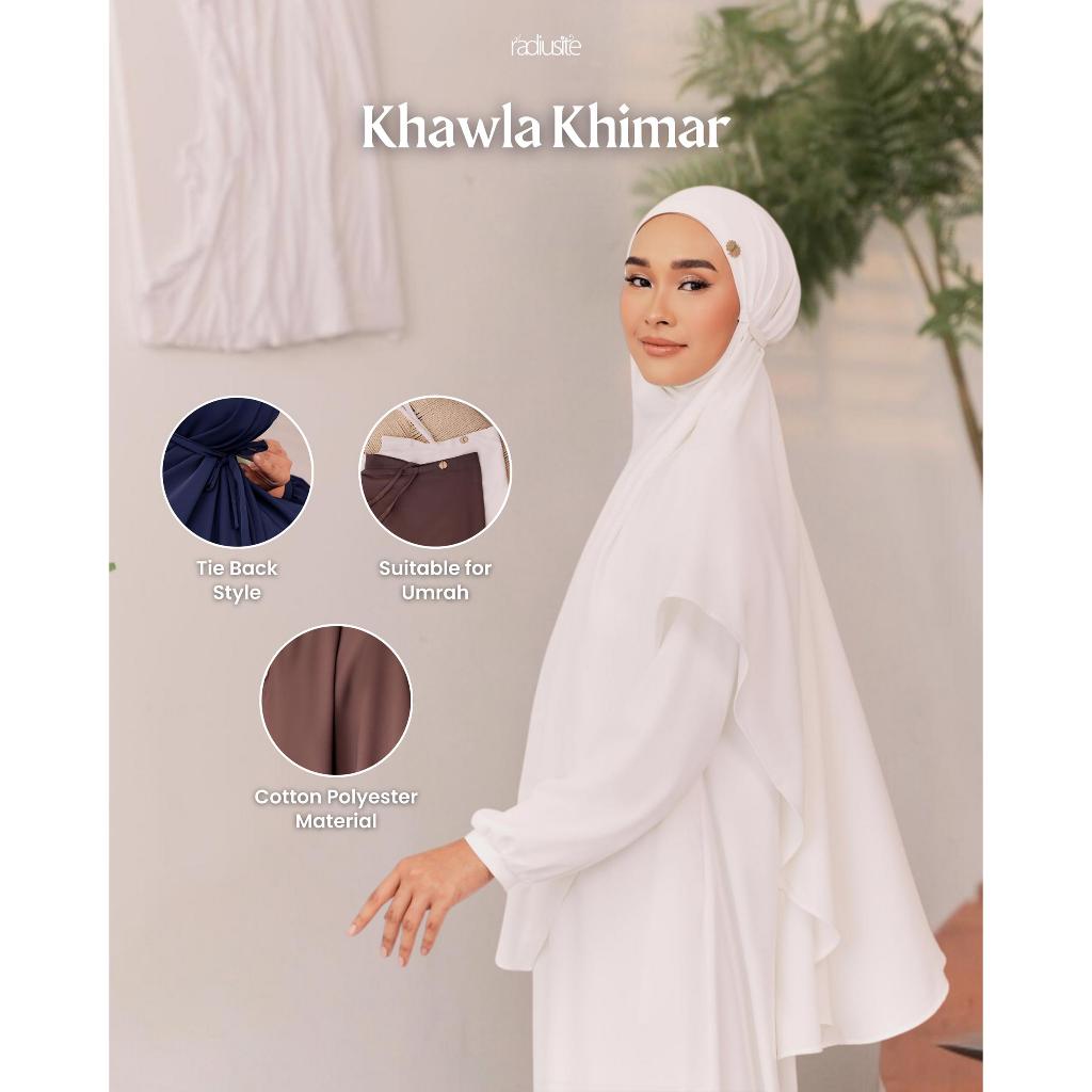 Radiusite Khawla - FLOWY KHIMAR UMRAH HAJI TIEBACK LIGHTWEIGHT EASY ...