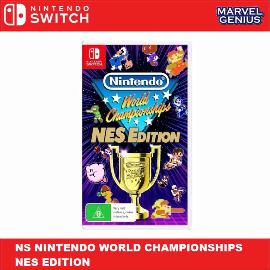 NSW NS NINTENDO SWITCH GAME NINTENDO WORLD CHAMPIONSHIPS NES EDITION ...