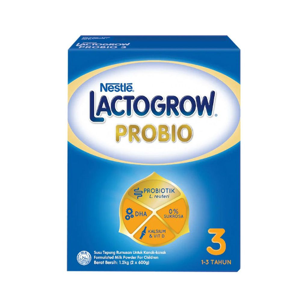 NESTLE LACTOGROW PROBIO 3 (1-3YEARS) | Shopee Malaysia