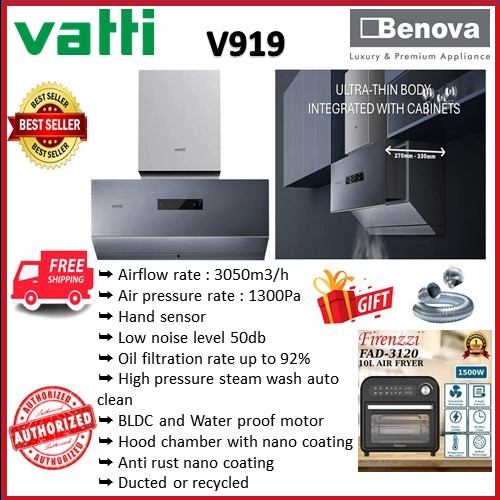 11.11 (Ready Stock & Fast Ship) VATTI Magic Series High Suction power ...