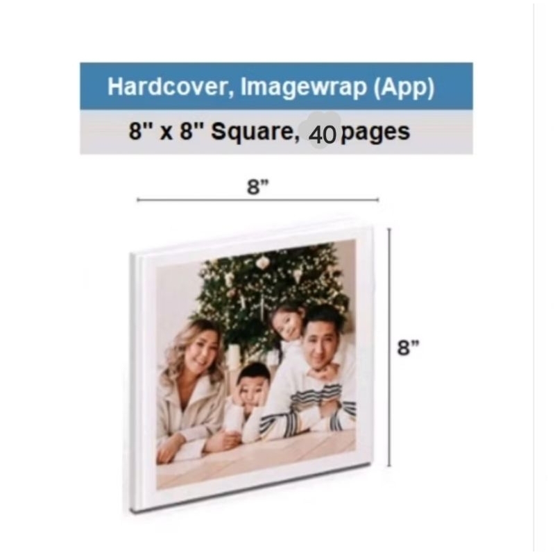Photobook - Simple Book 8" x 8", 40 pages (App) | Shopee Malaysia