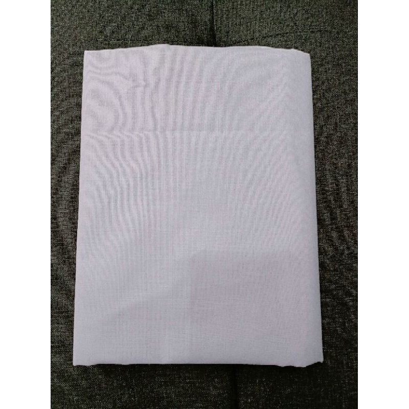 (1 Meter) Kain Putih Cotton Tebal Bidang 60 Pelbagai Guna Mudah Murah ...