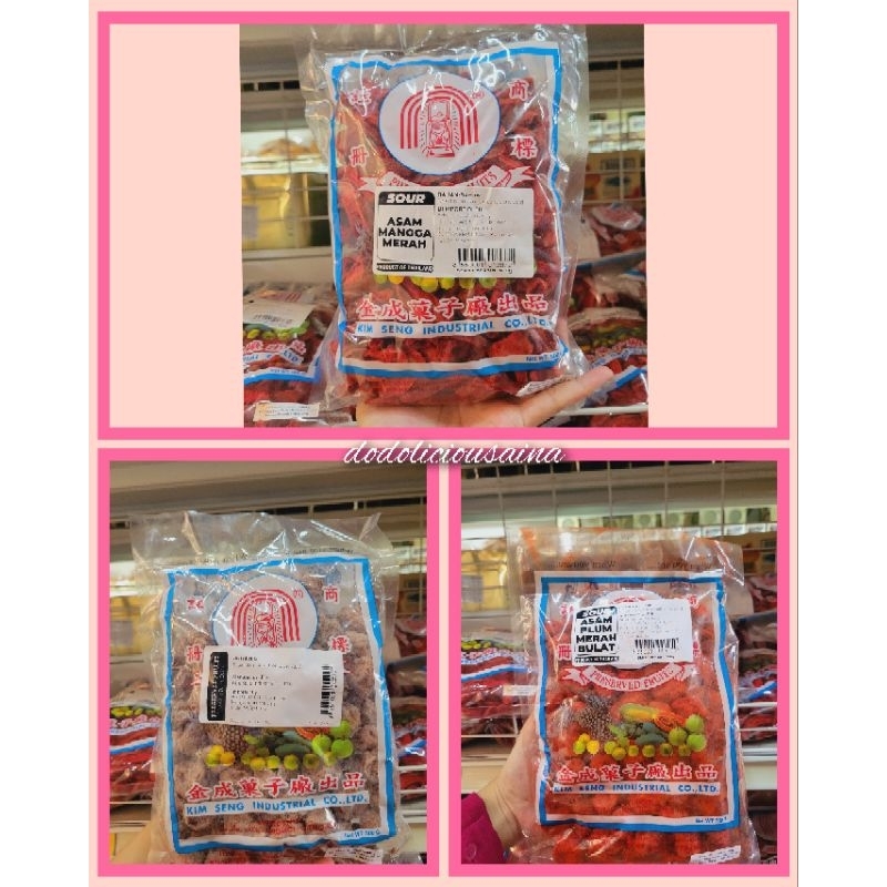 🔥ASAM MANGGA MERAH/ASAM PLUM MERAH BULAT/ASAM PLUM PUTIH BULAT 🔥 ...