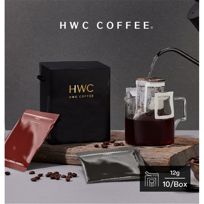 HWC Classic Drip Bag Coffee Gift Box [ Mix Flavours - 10's Sachets ...