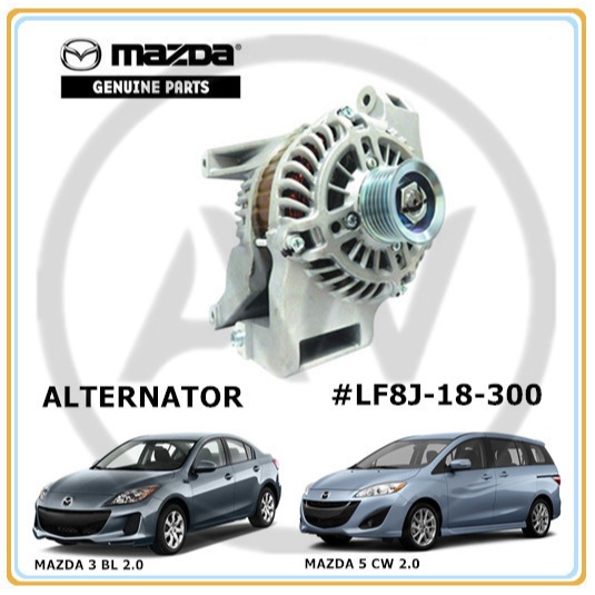 Original Mazda 3 2.0 BL 2010-2013 Mazda 5 2.0 CW 2010-2018 Alternator ...