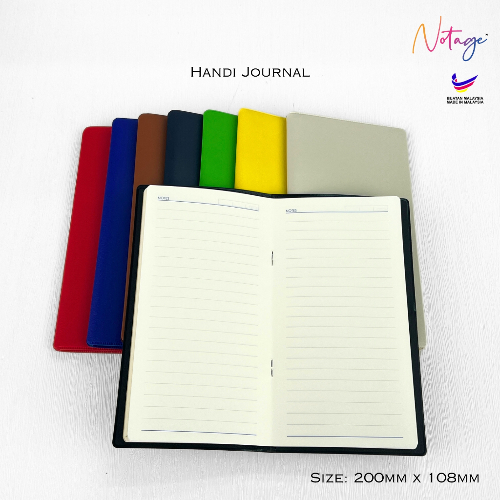 Handi Journal Notebook 64 Pages Lined Notebook / Buku Nota Jurnal Handi ...