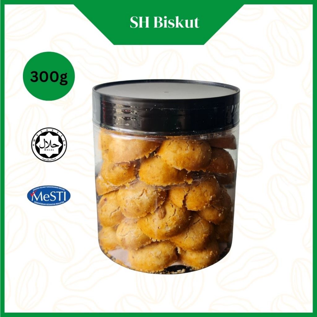 BSH ENAK Biskut Kacang Mazola Peanut Cookies Halal Kuih Raya CNY ...