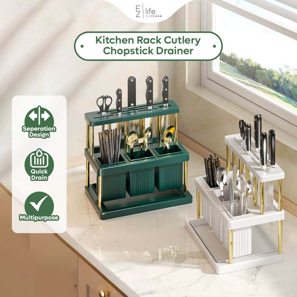 Rak Pisau Rak Dapur Rak Sudu 30% off Clearance Kitchen Rack Cutlery ...