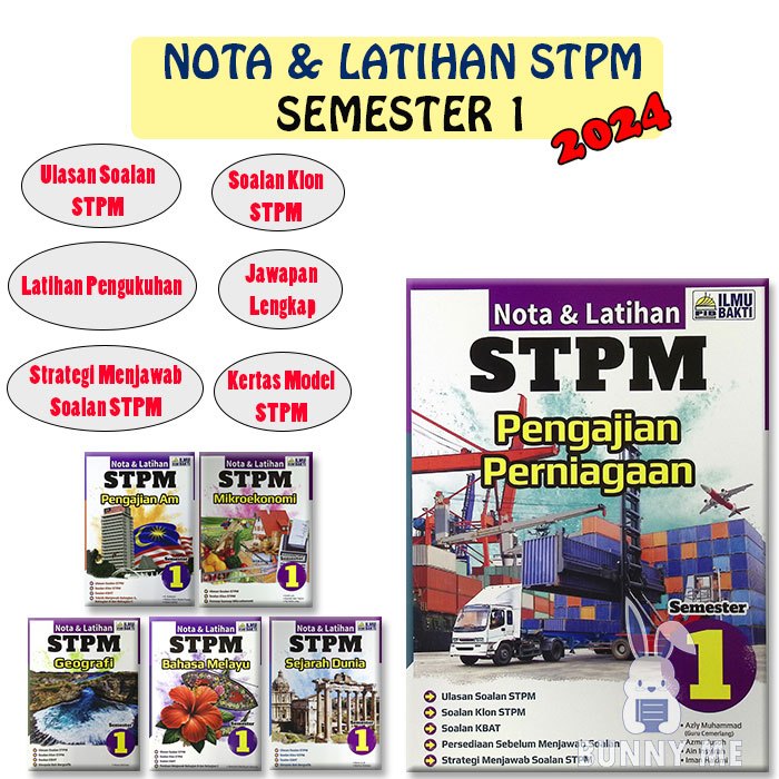 [BUNNY] 2024 Buku Latihan / Rujukan : Nota dan Latihan STPM Semester 1- Ilmu Bakti | Shopee Malaysia