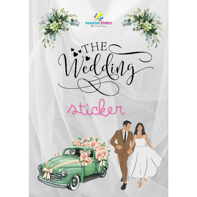 Sticker Majlis Perkahwinan / Pertunangan dengan Rekaan Menarik dan ...
